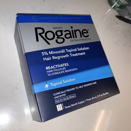 ROGAINE Men's Extra Strength 5% Minoxidil Topical, BIG BULK DISCOUNT ...