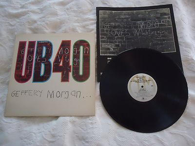 UB40-GEFFERY MORGAN 1984 A&M RECORDS LP SP-5033 EXC. VG+ IF IT HAPPENS ...
