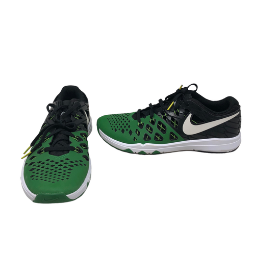 NOWB Nike Train Speed 4 AMP Oregon Ducks Black Green Shoes 844102-301 ...