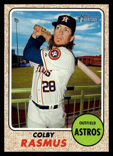 2017 Topps Heritage #260 Colby Rasmus Houston Astros | eBay