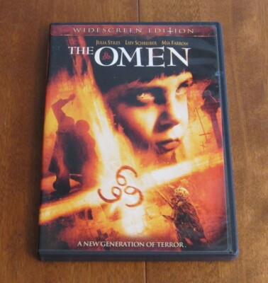 The Omen (DVD, 2006) Widescreen Edition - Julia Stiles Liev Schrieber ...