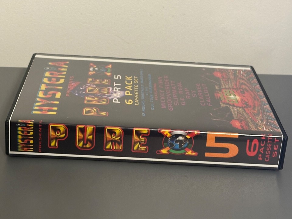 HYSTERIA PURE X PART 5 Hardcore & Jungle rave cd Pack X6 October 1994 ...