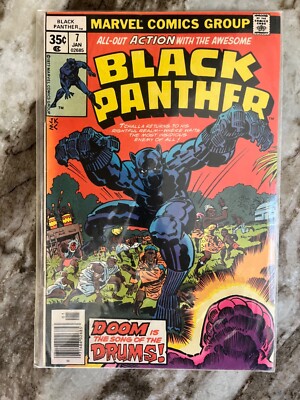 BLACK PANTHER 7 - WHITE PAGES NEWSTAND 1ST JAKARRA AND ORIGIN A6 | eBay