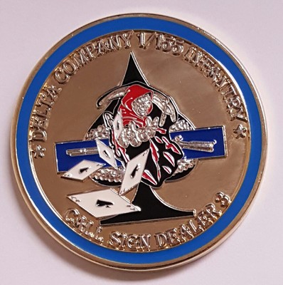 US Army OIF Operation Iraqi Freedom Delta Company 1/155 Infantry Balad ...