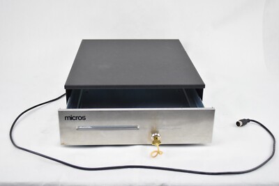 Micros POS 17-1/4" x 13 -1/4" Electronic Cash Drawer JD030-BL1317-B1A ...