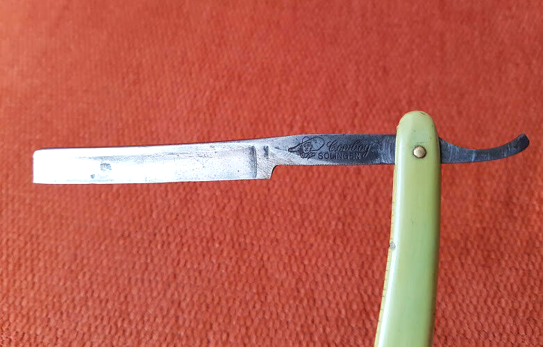 Vintage German Straight Razor SOLINGEN JONIBOY RARITY Antique LOGO RARE ...