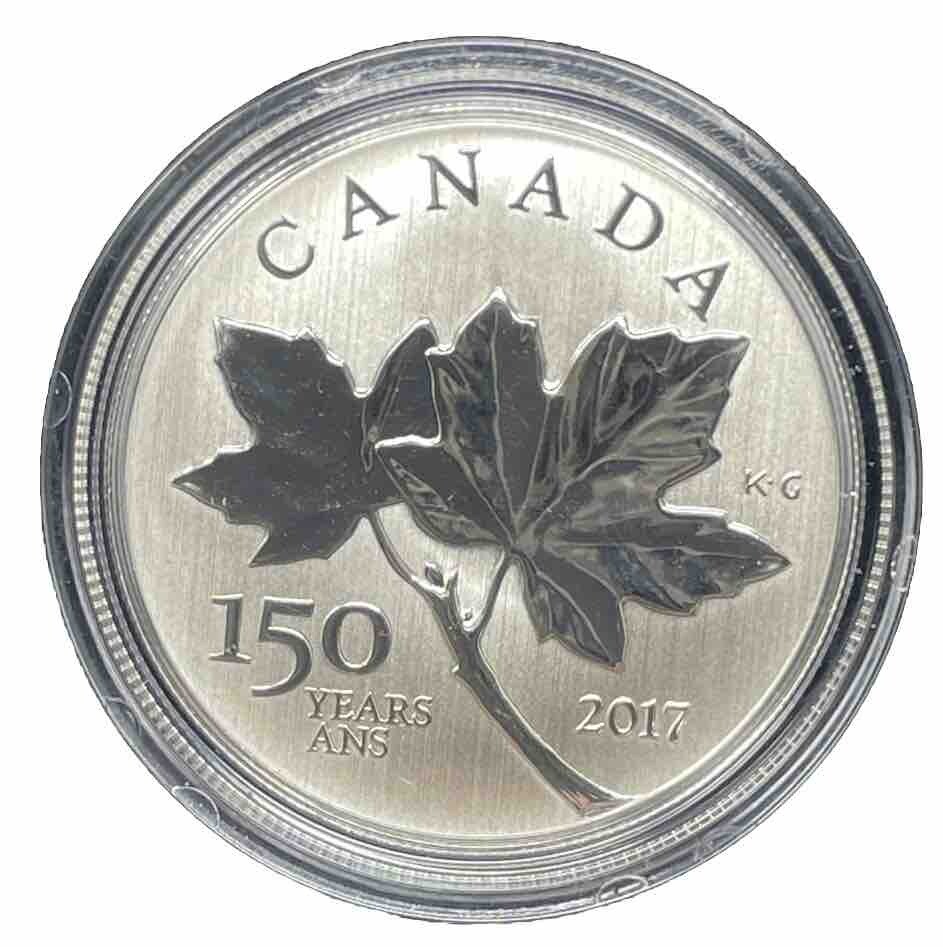 2017 Fine silver 1/2oz $10 Canada 150 Maple Leaves #21-08 | eBay