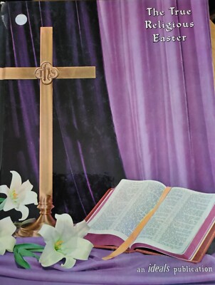 Ideals Magazine 1962 The True Religious Easter Issue w Hardcover | eBay