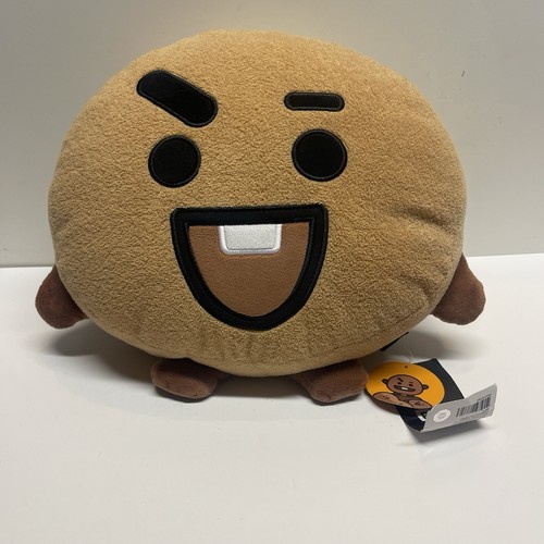 NEW BT21 Shooky Cookie Large 12" Plush Pillow Cushion BTS Line Friends NWT 8809573078803| eBay