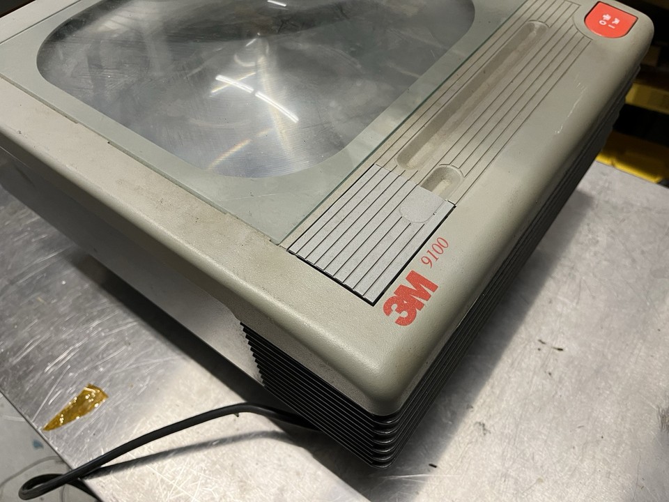 3M 9100 Overhead Transparency Projector Dual Bulb Tested Working | eBay