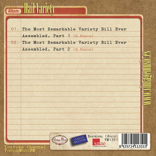 GEORGE ELRICK CD Vintage / Hail Variety club of Gr. Britain , Part 1 ...