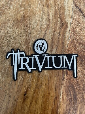Trivium Patch Iron On / Sew On Heavy Metal Rock Band Embroidered Patch ...