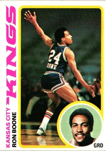 RON BOONE 1978-79 Topps Basketball #49 FREE SHIPPING B16R2S8P9 | eBay
