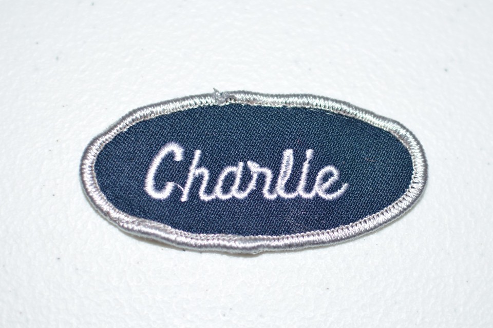 Embroidered Name Tag Patch for Work Shirt Jacket Uniform Sales Mechanic ...