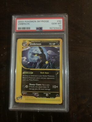 Skyridge Umbreon 32/144 *PSA 10 Gem Mint* - 2003 Pokemon | eBay