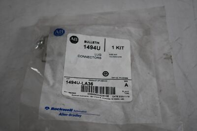 NEW Allen Bradley 1494U-LA36 1494U 30A-60A Aluminum Lugs | eBay