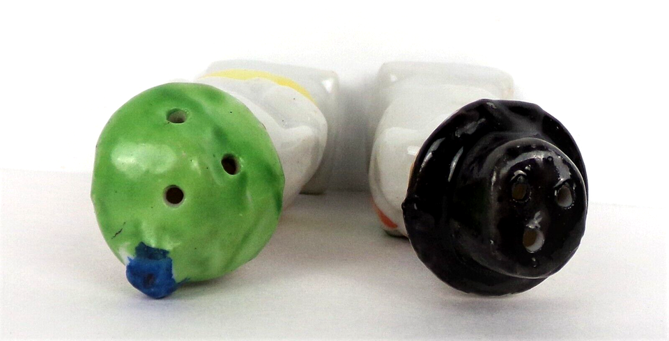 Vintage Ceramic Salt & Pepper Shaker Man And Woman Very Dapper made in ...