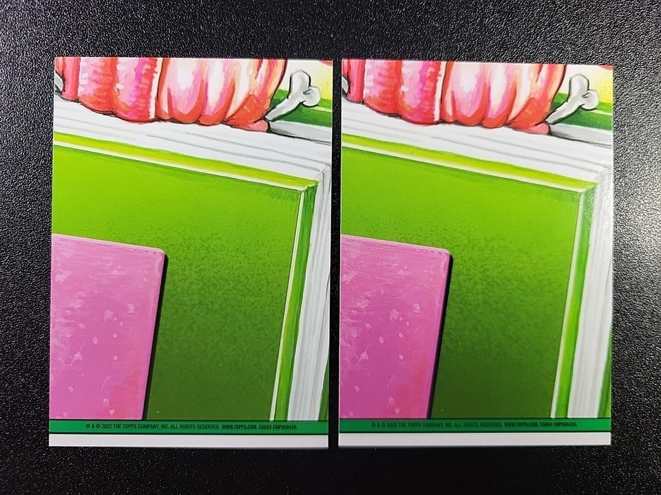 Garbage Pail Kids Card Back to the Future Biff Tannen Sports Almanac ...