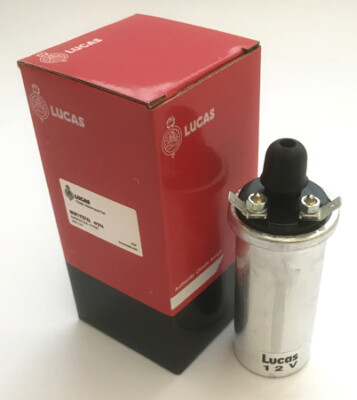 GENUINE LUCAS 12 VOLT COIL FOR TRIUMPH LU47276 17M12 LU45223 WW19376L ...