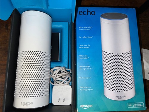 Amazon Echo (1st Generation) Smart Assistant - White | eBay