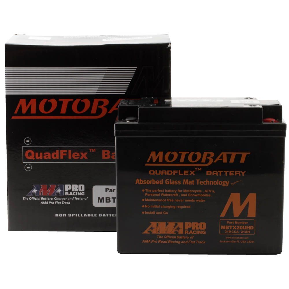 Can-Am Defender Dps 976Cc 2019 Motobatt Quadflex 12V Battery ...