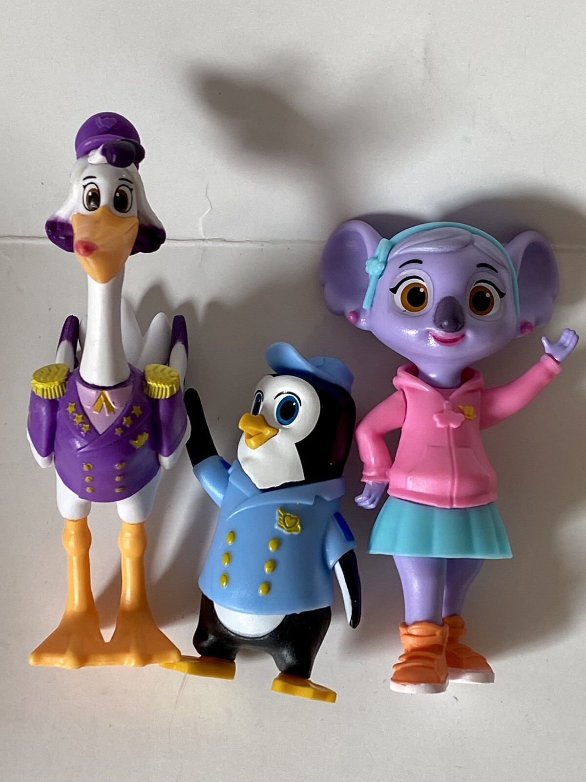 Disney Junior TOTS Friends Figures Pipson Penguin KC Koala Captain ...
