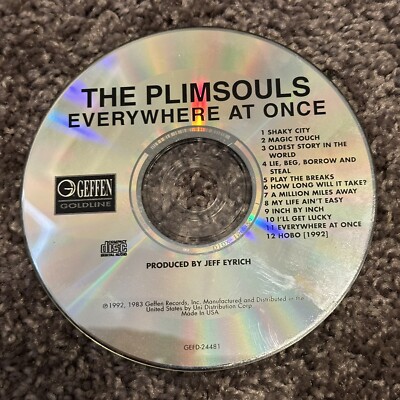 Everywhere at Once by The Plimsouls (CD, 1996) 720642448120| eBay