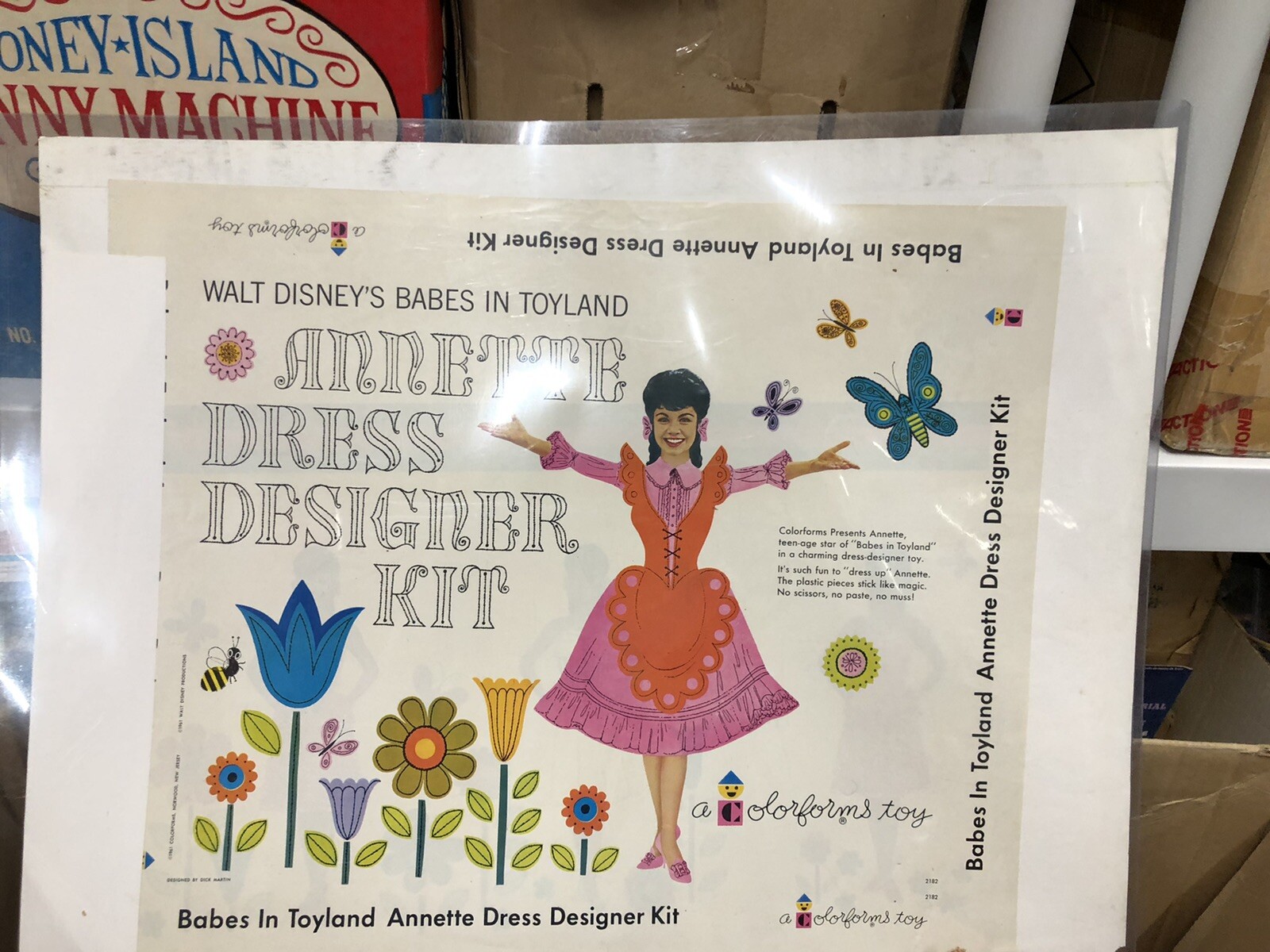 Vintage 1960s Miss Cookie's Kitchen Colorforms Play Kit Pre Production ...