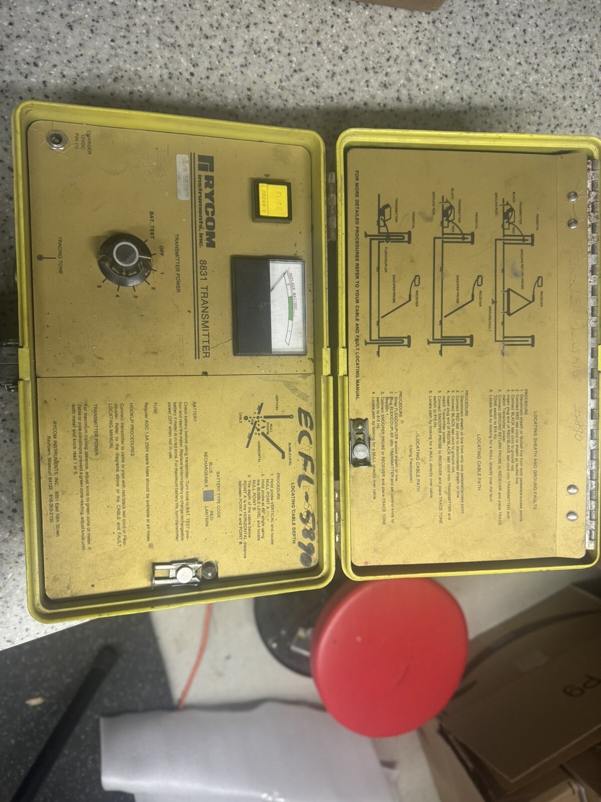Rycom 8831 Cable Fault Locator | eBay