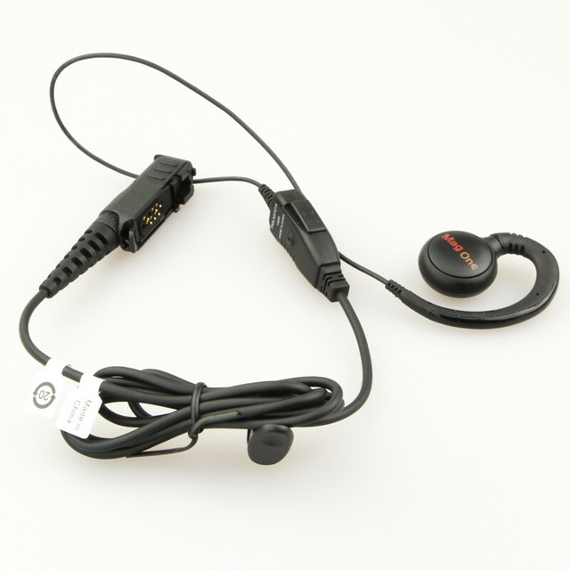 Motorola Pmln5727 Mag One Ohrhörer Inline Mikrofon / PTT Dp2400 Dp2600 ...