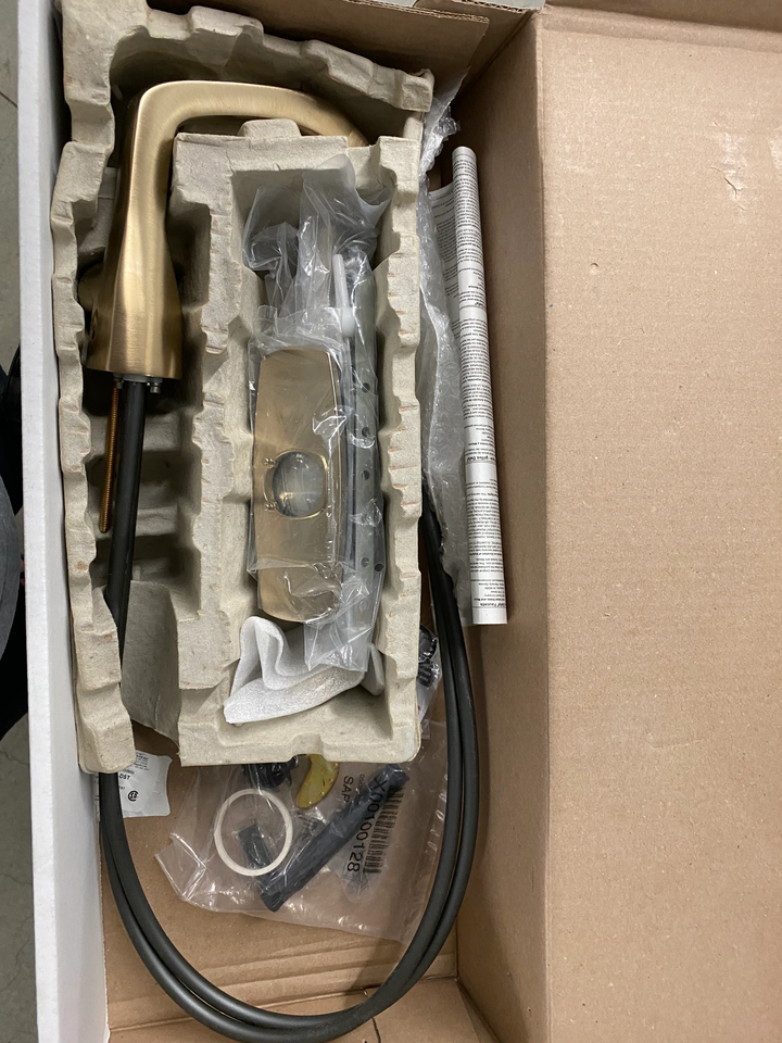 Delta 576-CZMPU-LHP-DST Stryke 1.2 GPM 1-Hole Bathroom Faucet Less ...