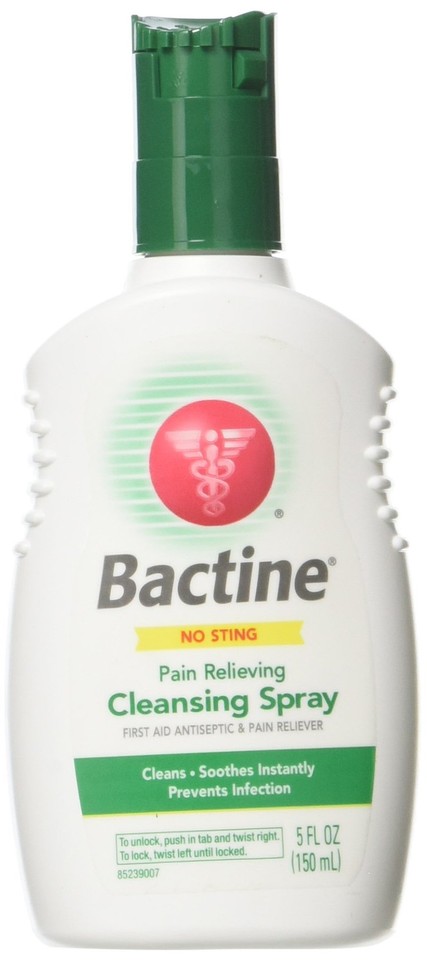 Bactine Pain Relieving Cleansing Spray, 5 oz | eBay