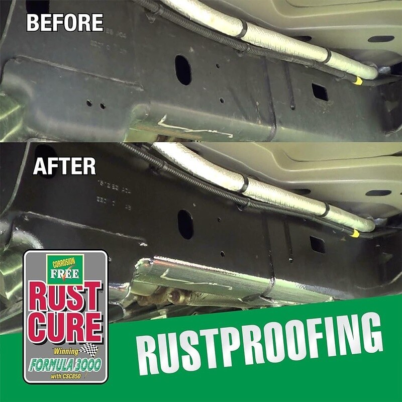 1 Gallon Rust Cure Formula 3000 No-Drip Rust Inhibitor & Undercoating ...