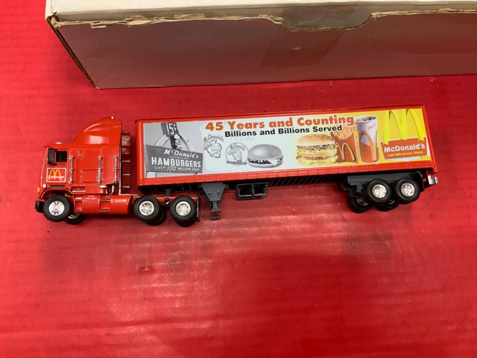 Mcdonalds 45th Anniversary Freightliner Tractor Trailer 1:50 Scale ...