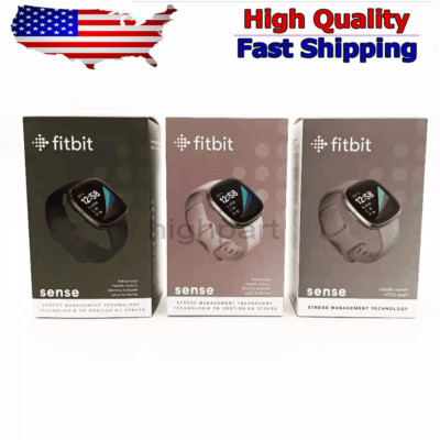 Fitbit Sense FB512 Advanced Health Smartwatch Stainless Steel Case ...