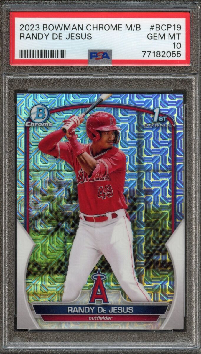 BB - 2023 Bowman Chrome Mega - #BCP-19 - Randy De Jesus BB - 2023 Bowman Chrome Mega - #BCP-19 - Randy De Jesus