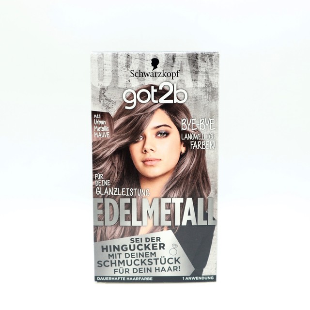 Schwarzkopf got2b Edelmetall M83 Urban Metallic Mauve Dauerhafte ...