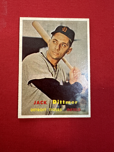 1957 Topps #282 Jack Dittmer NM Mid Series | eBay