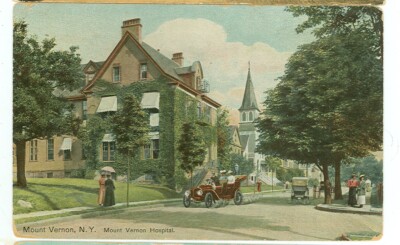 MT. VERNON, NEW YORK-MOUNT VERNON HOSPITAL-PM1912-(NY-M) | eBay