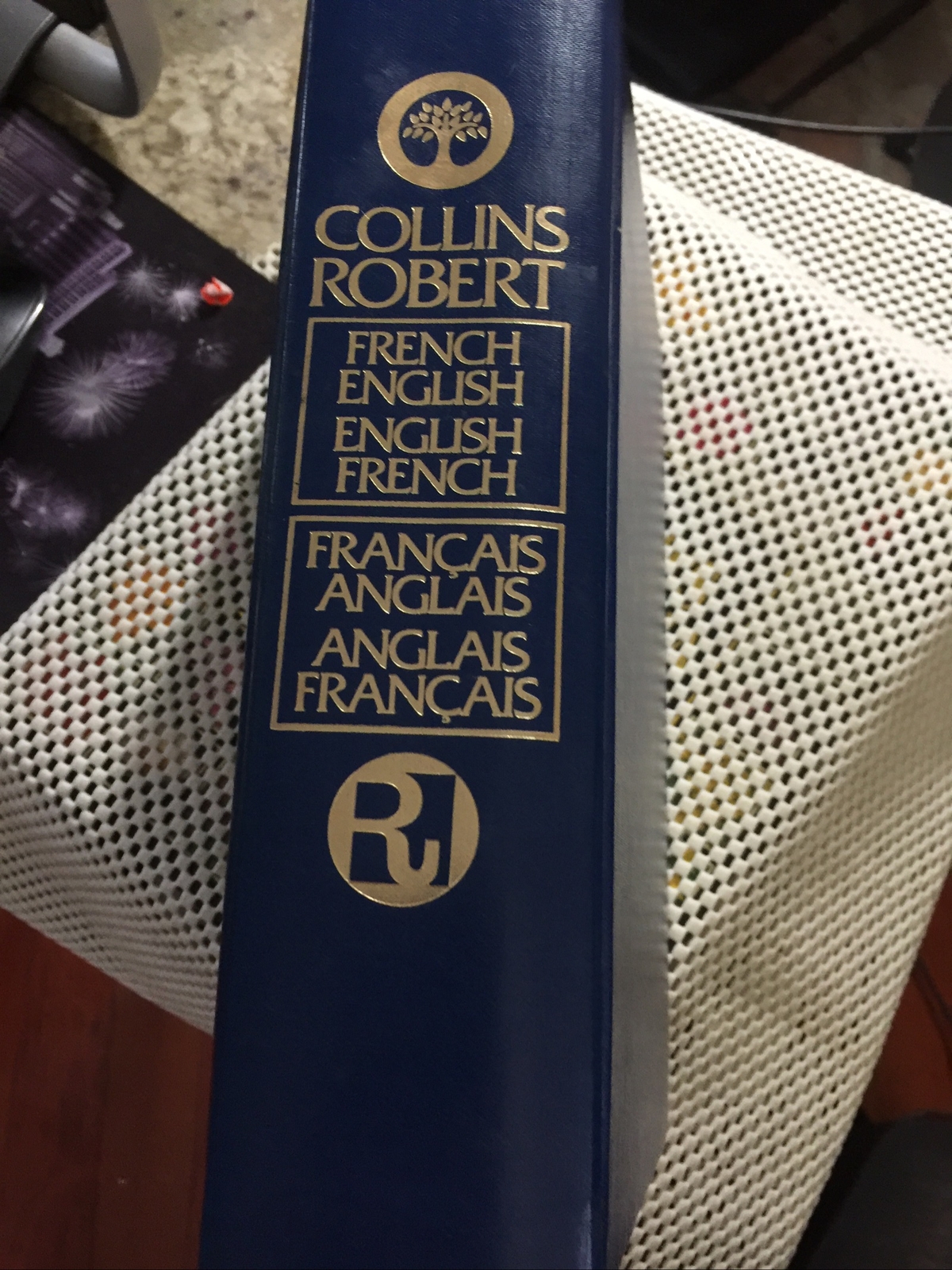 Collins-Robert French-English, English-French Dictionary Hardback Book ...