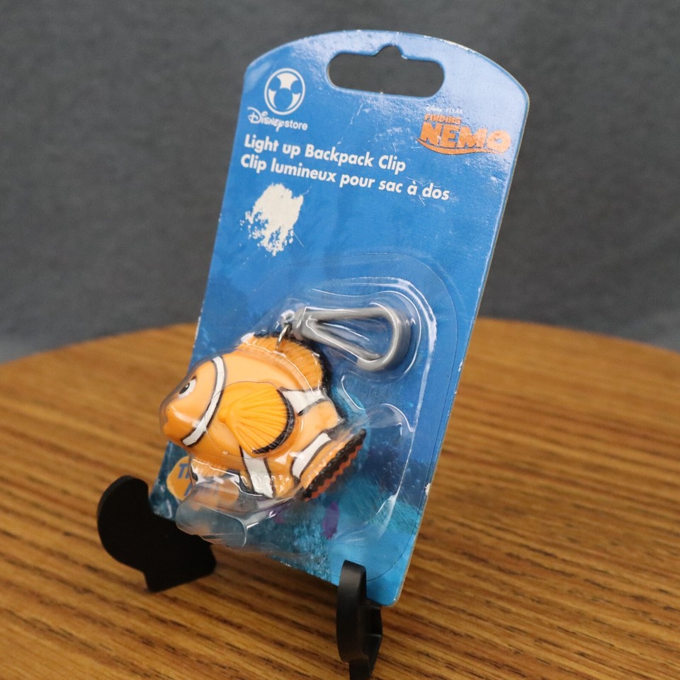 Disney Pixar Finding NEMO Keychain Backpack Clip Hang Tag Bag Charm ...