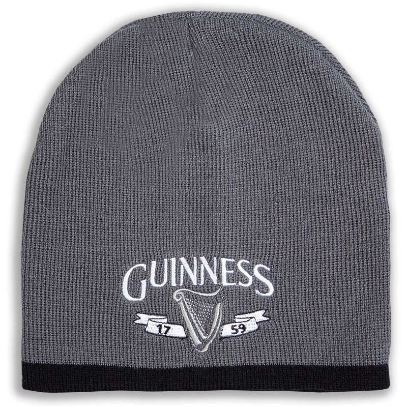 Guinness Beanie hat, Gray Color | eBay