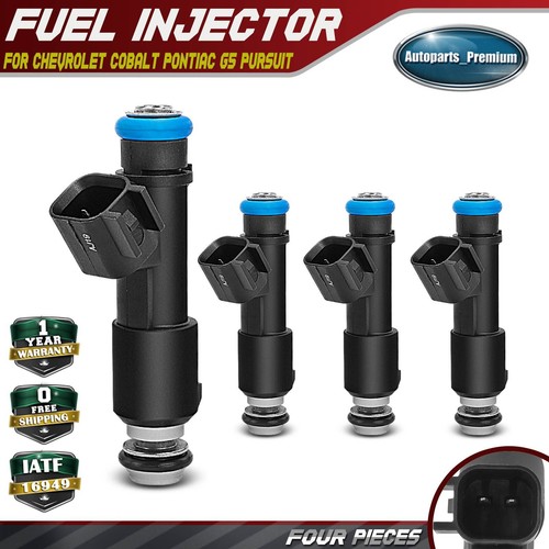 4x Fuel Injector for Chevrolet Cobalt 2005-2010 Pontiac G5 07-10 ...