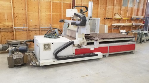 Cosmec (Holzher) Conquest 250 CNC Router - 4x8 bed with vacuum table | eBay