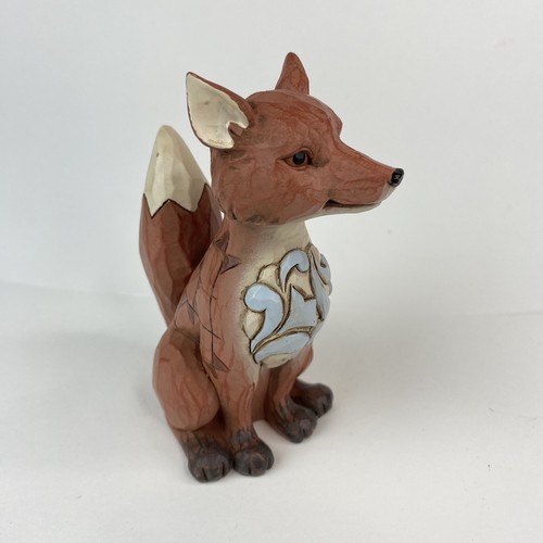 Jim Shore Heartwood Creek Woodland Fox 4045282 Statue Smart As A Fox Rare | eBay