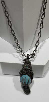 Glow WIZARD Necklace Blacklight Reactive Glow The Dark On 20” Heavy ...