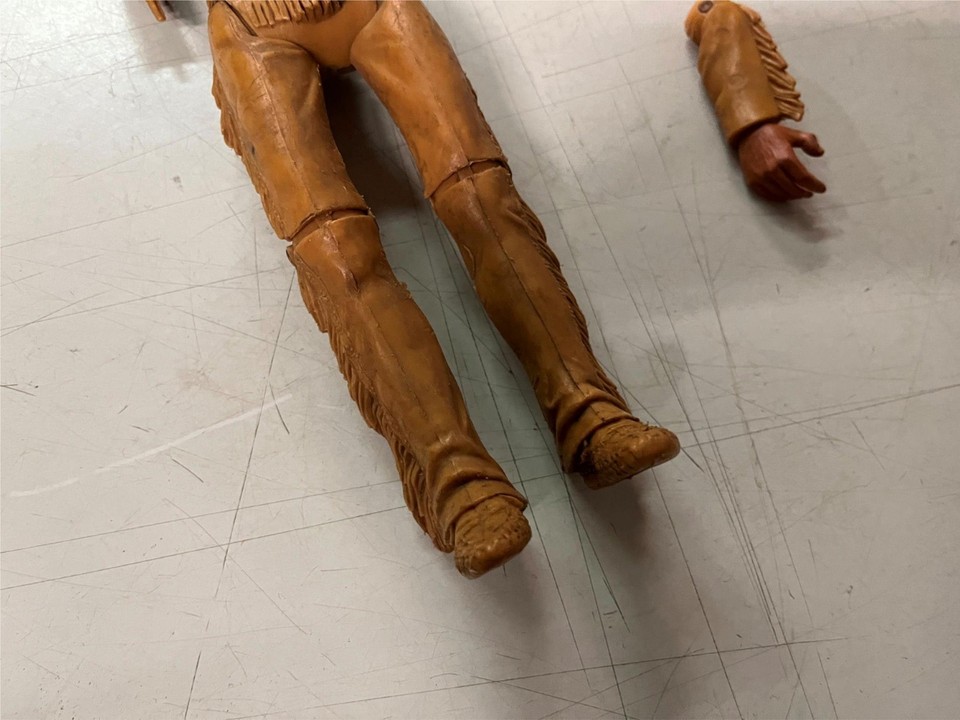 VTG 1960s Marx Johnny West Chief Cherokee cowboy action figure missing ...