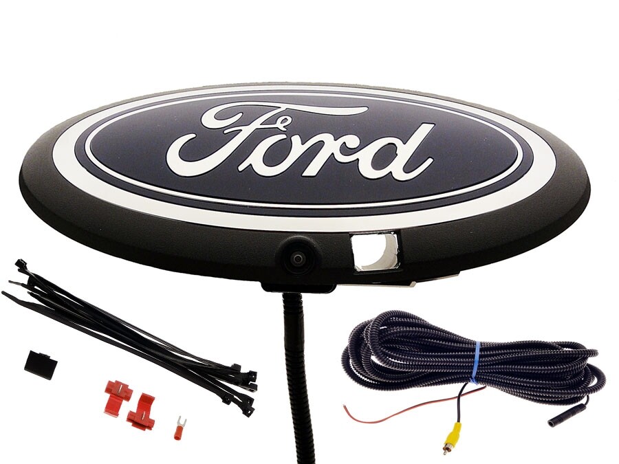 OE Style Front Emblem Camera Kit Fits 2021-2024 Ford® F-150 w/ 12" SYNC ...