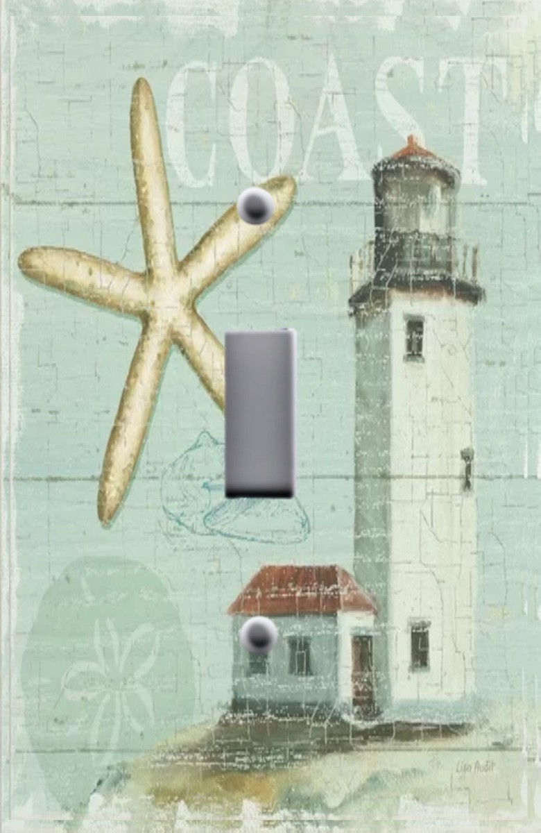 Nautical Style Light Switch Covers Beach Light Switch Covers