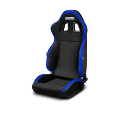 Sparco 009014NRAZ -R100 Series Track/Street Seat Black/Blue -Racing ...